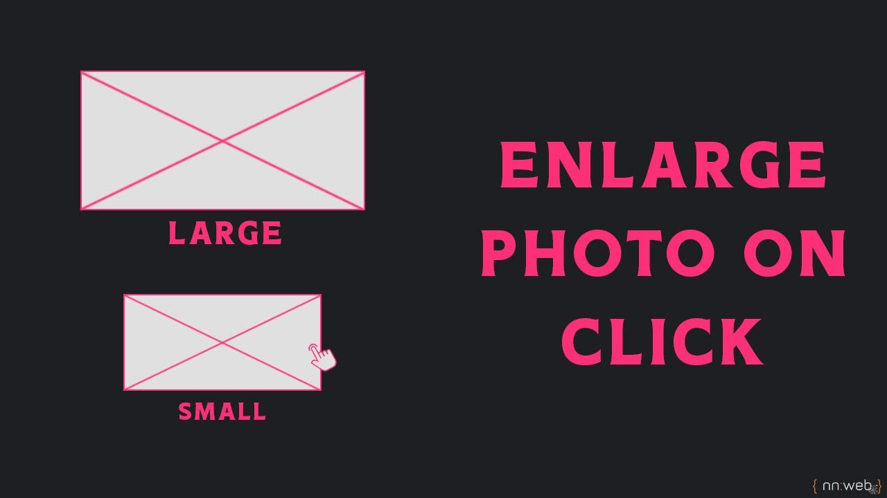 How To Enlarge Photo On Click In Wordpress Youtube
