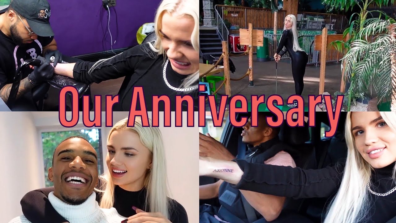 Our Anniversary We Got Tattoos Mini Golf Arcade Daniella Hemsley