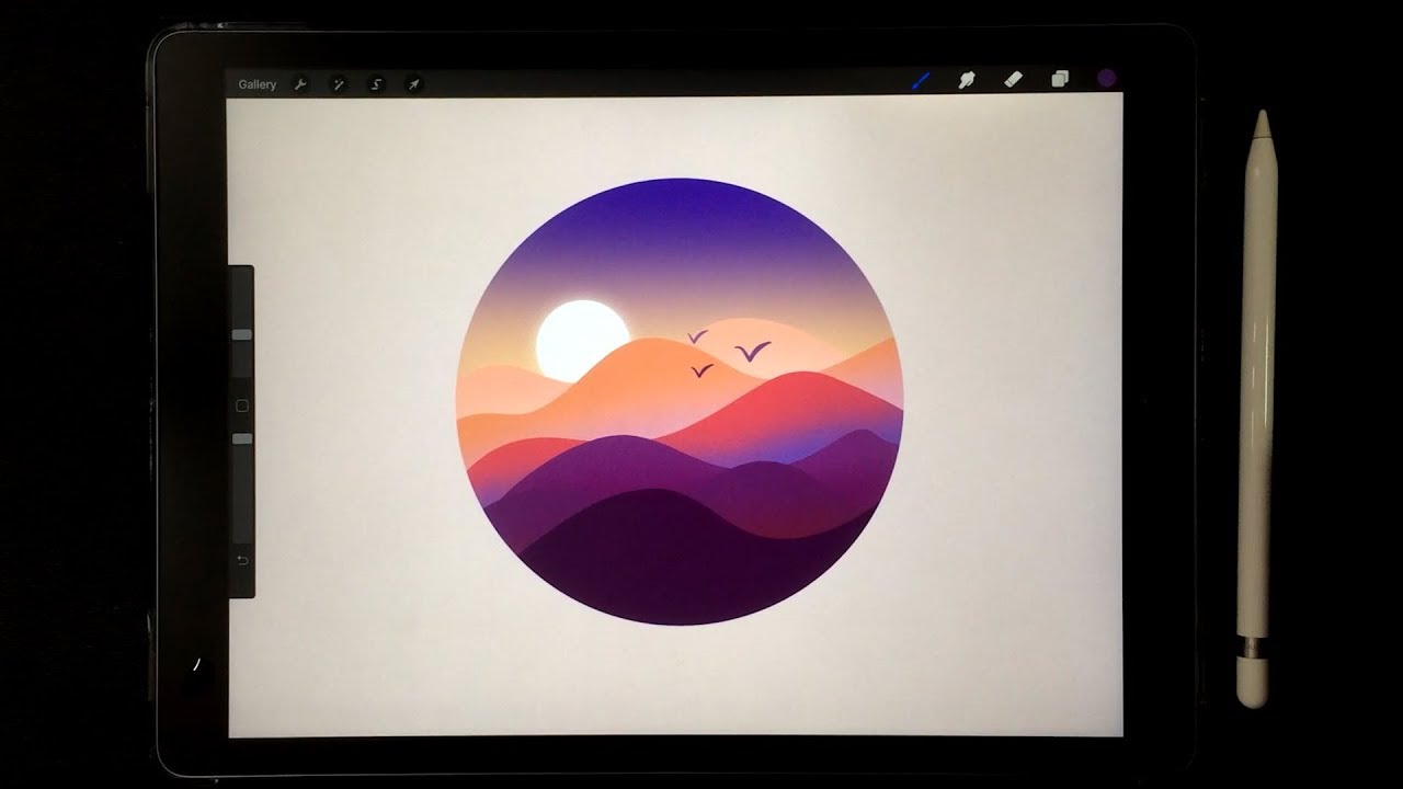 How To Create Wallpaper On Procreate At Terry Haskell Blog