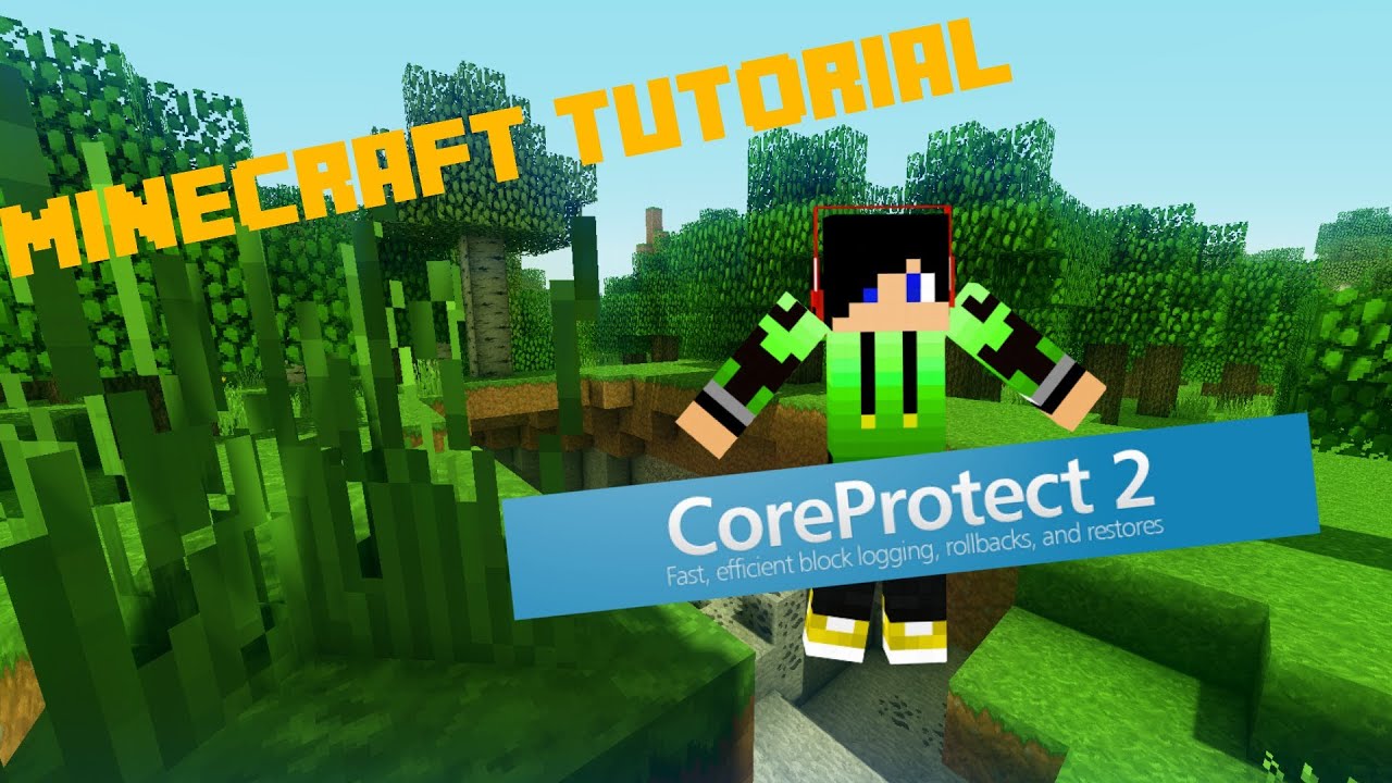 How To Use Bukkit Plugin Coreprotect Minecraft Tutorial Youtube