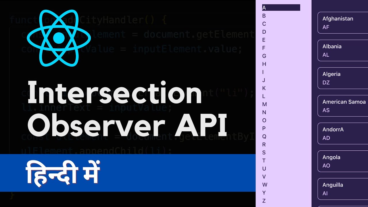 Intersection Observer Api Youtube