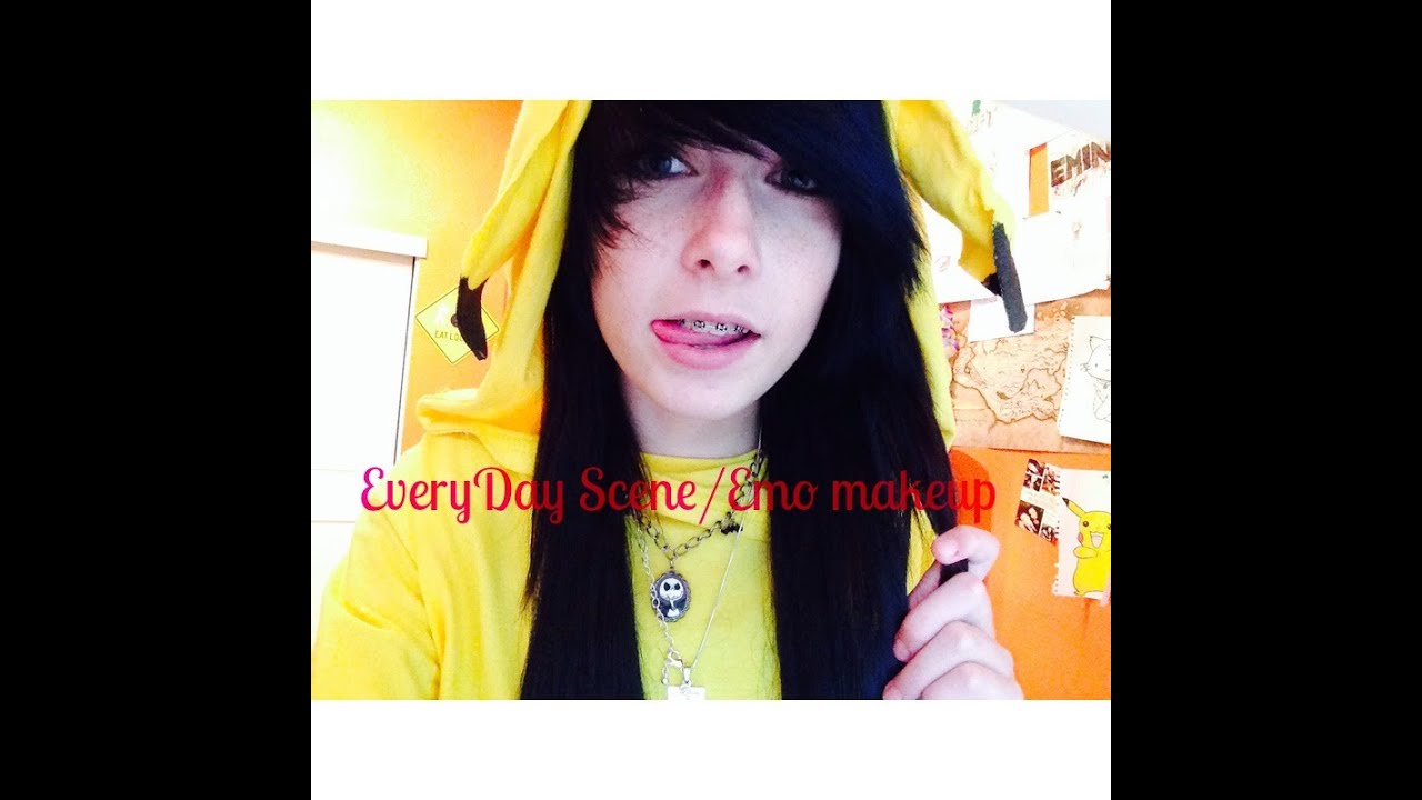 Everyday Scene Emo Makeup Youtube
