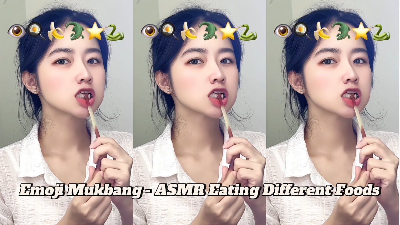 Asmr Eating Different Foods Youtube