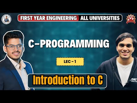 Introduction To C Programming Lec 1 Get Tutorials Youtube