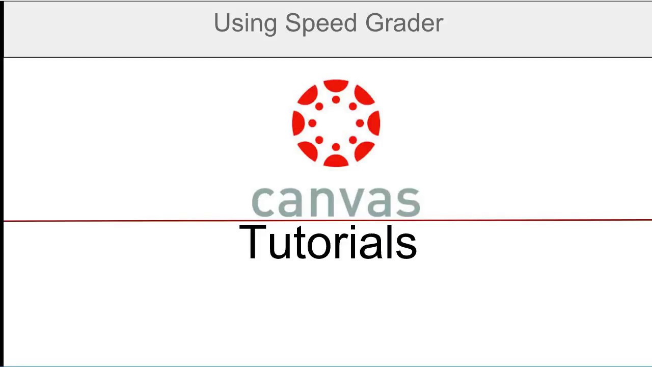 Canvas Using Speed Grader Youtube