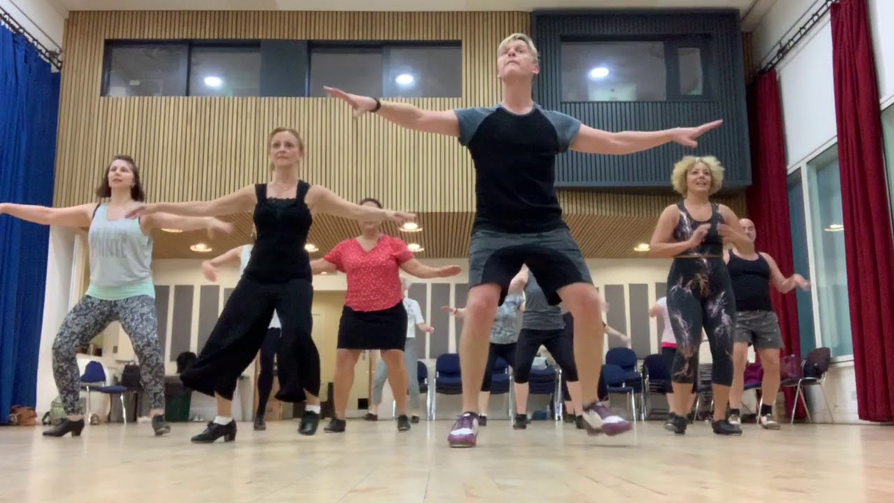 Adults Intermediate Tap Dance Routine Youtube