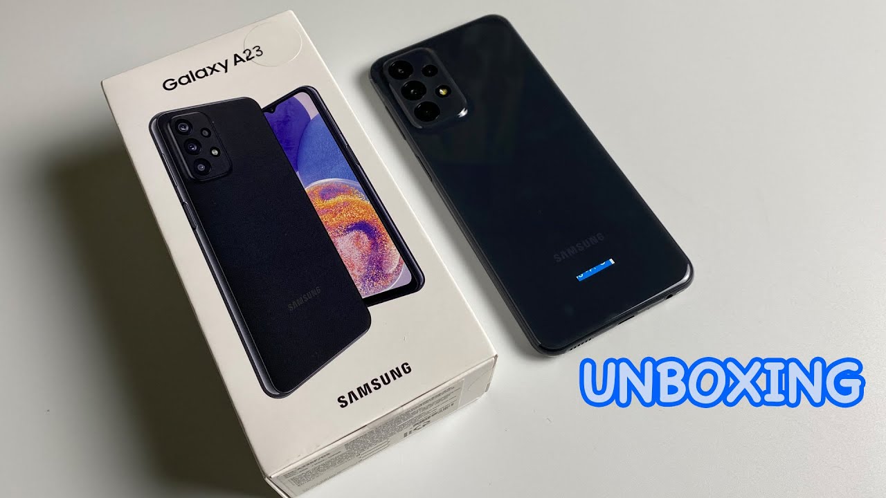 Samsung Galaxy A23 Unboxing Youtube