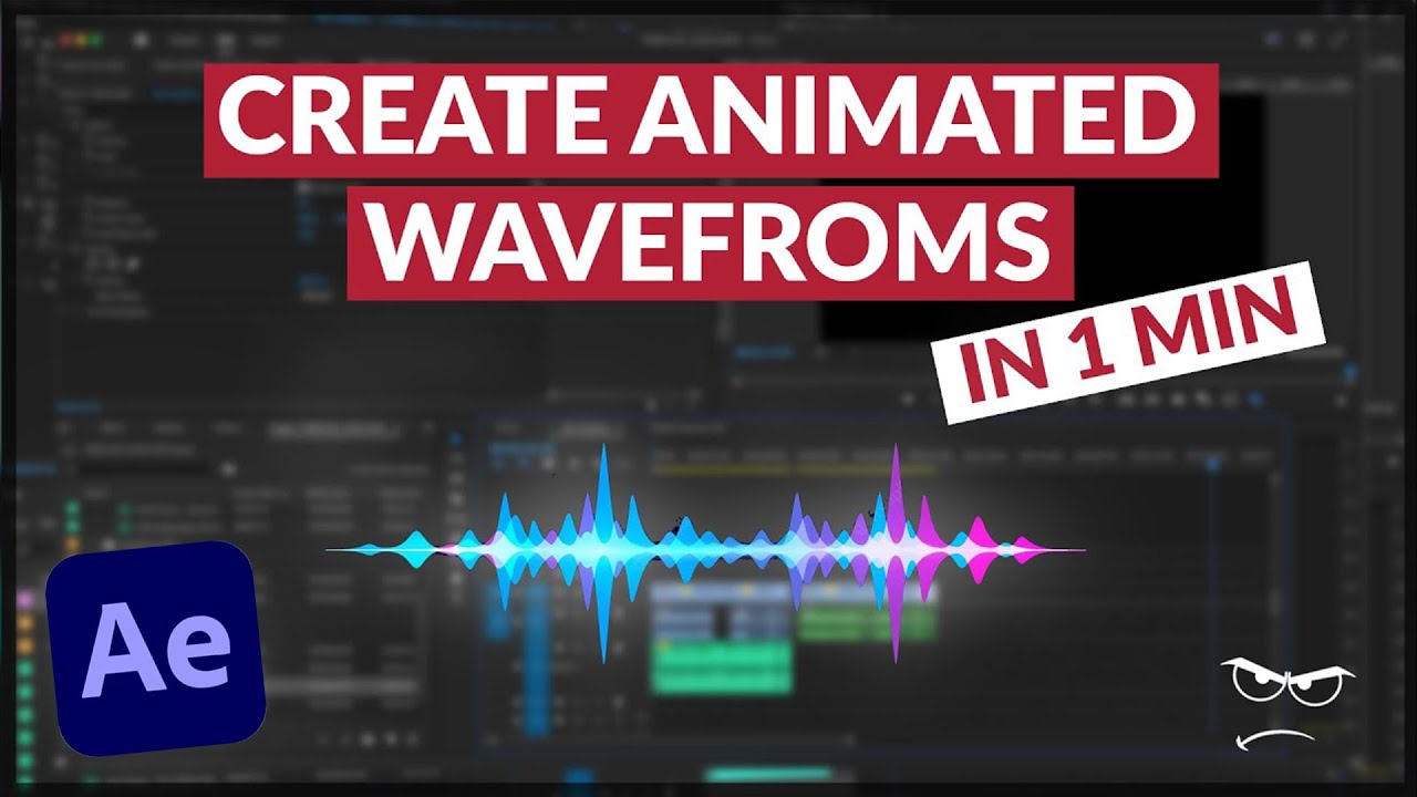How Create Reactive Audio Spectrum Waveform Effects Adobe After