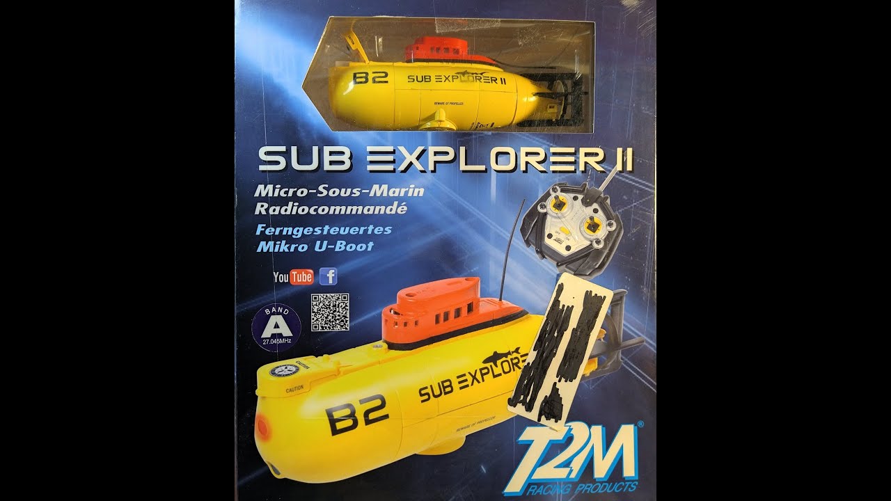 Sub Explorer Ii Model Submarine Review 1 Youtube