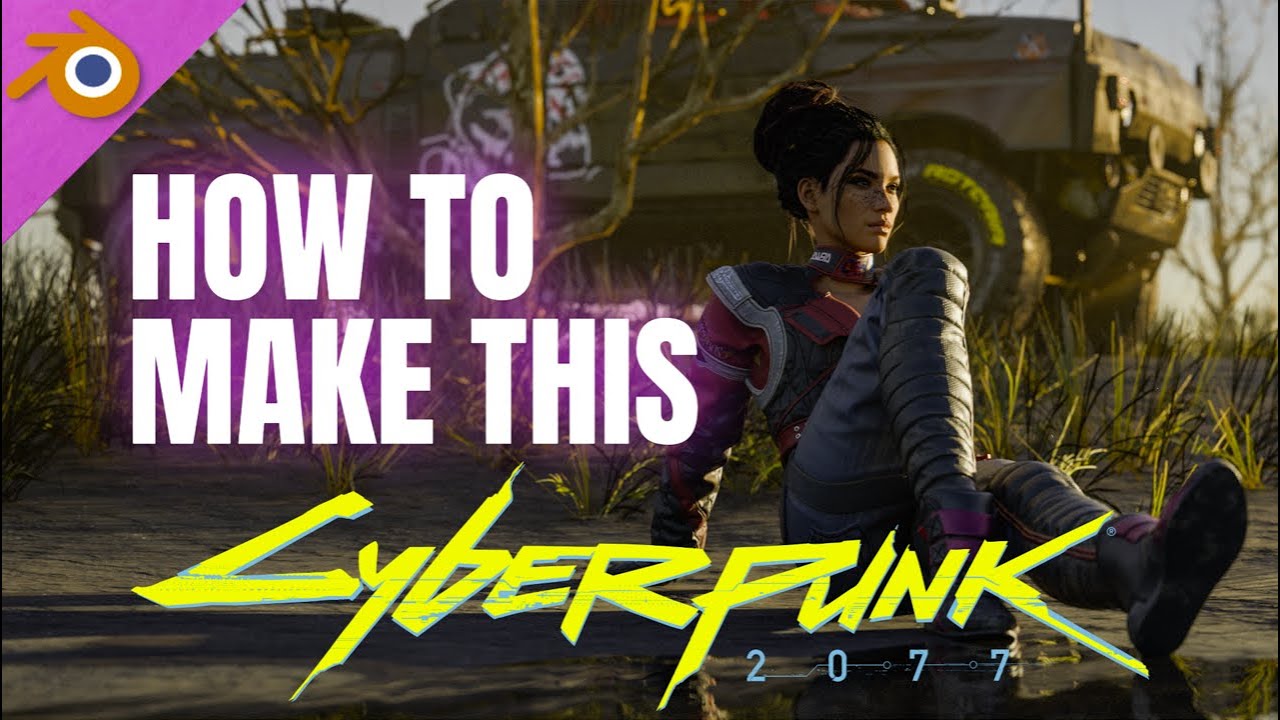 Making A Cyberpunk Render In Blender Complete Guide Youtube