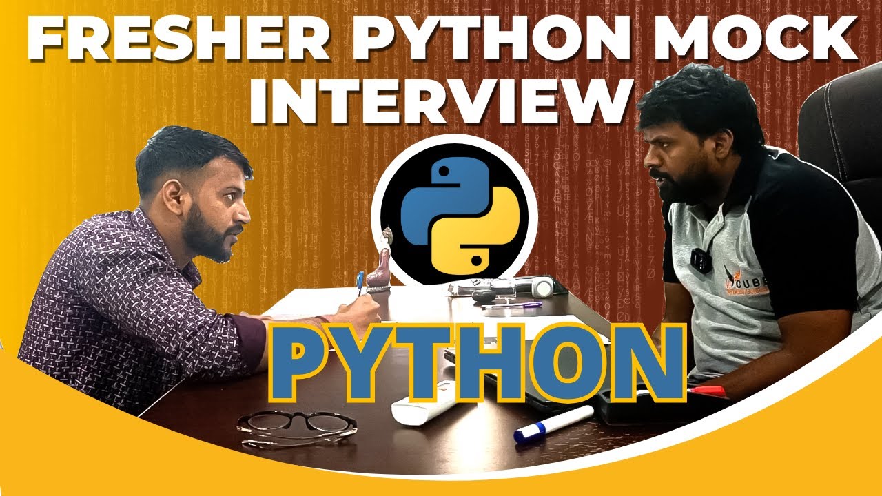 Fresher Python Mock Interview Technical Round Best Training