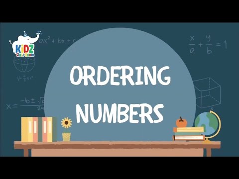 Learn To Order Numbers Ascending Descending Fun For Kids Kidz