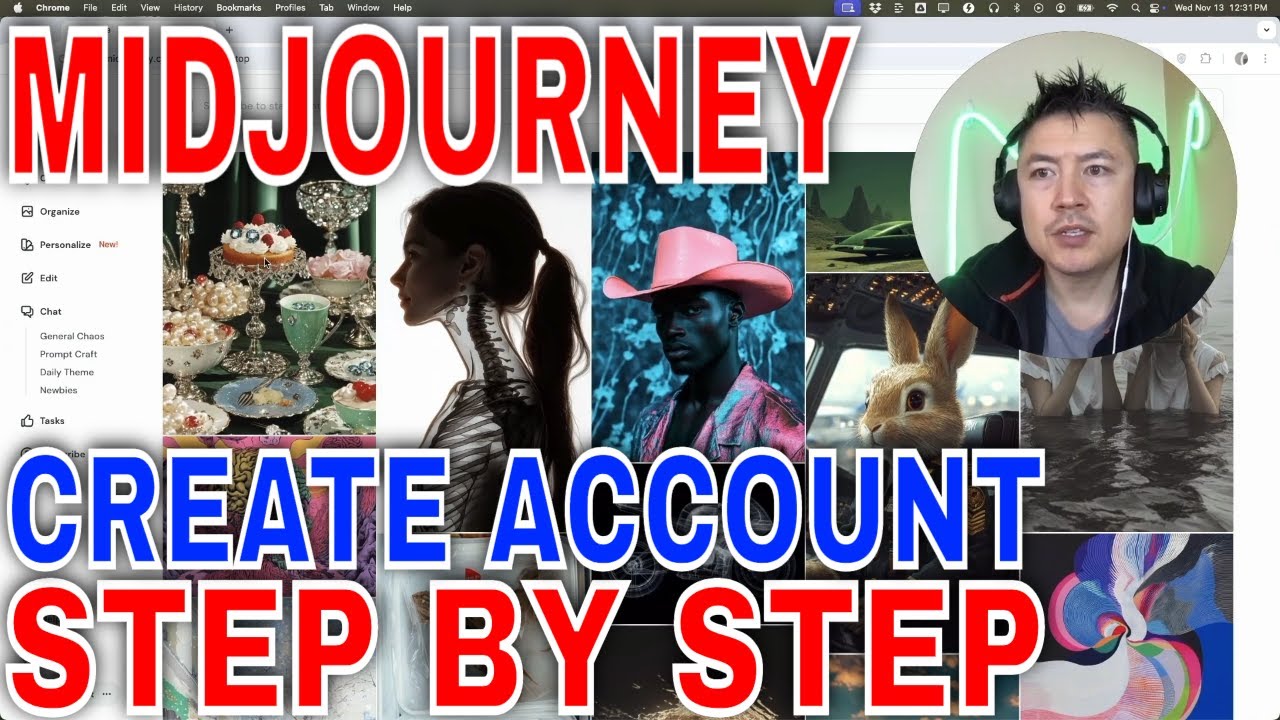 How To Sign Up Create Midjourney Account рџ ґ Youtube