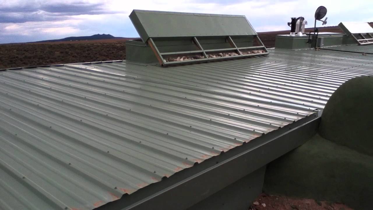 Earthship Roof Youtube