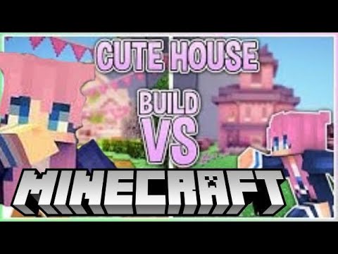 Cute House Build Vs But Its Only Ldshadowlady Building Youtube