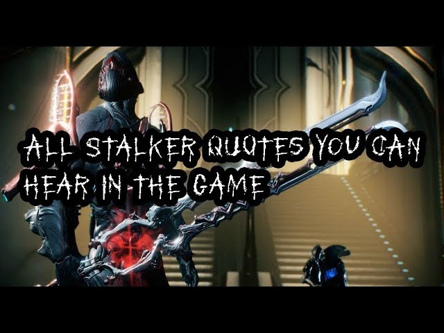 Stalker Warframe Quotes Warframe The Toxic Weapon Best Saryn