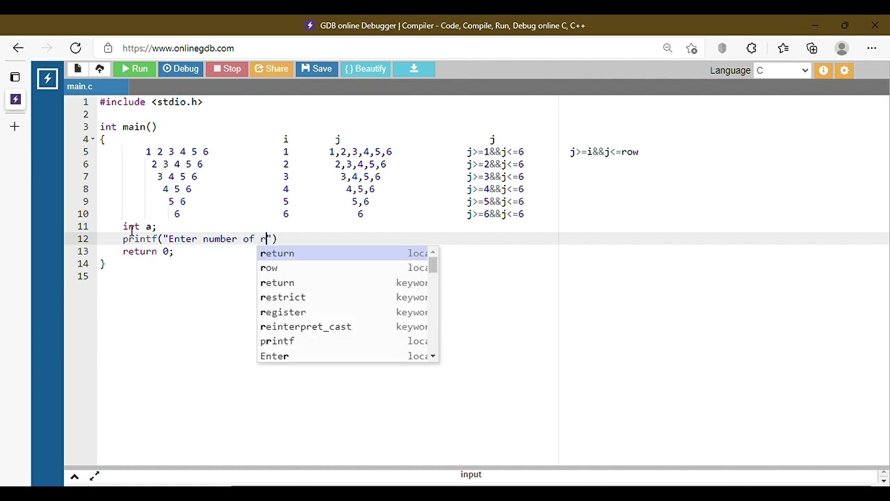 Pattern Print Using Recursion Youtube