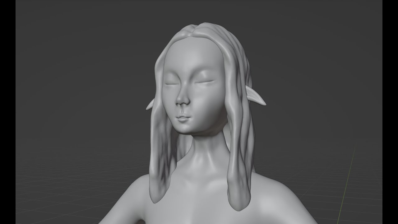 Timelapse 3d Character Creation Sculpting Youtube