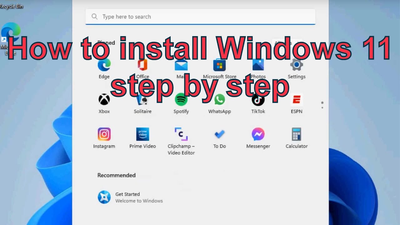 Windows 11 Installation Step By Step Easy Tutorial Youtube