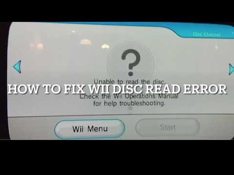 How To Repair A Wii When Its Not Reading Disc