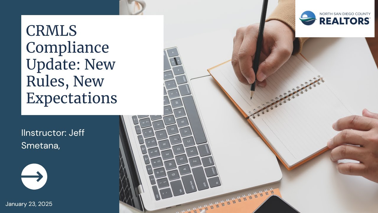 Crmls Compliance Update New Rules New Expectations Youtube