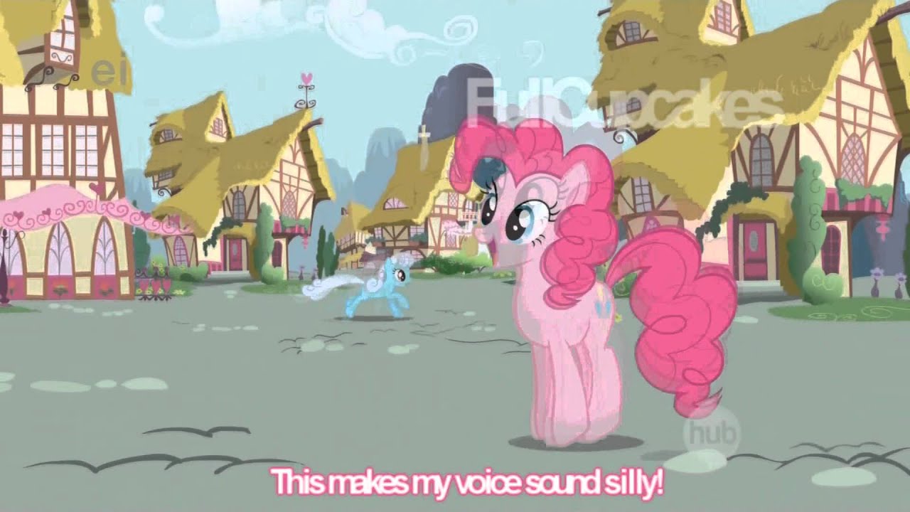 Pinkie Pie This Makes My Voice Sound Silly Youtube