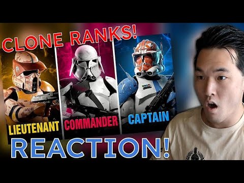 Every Single Clone Trooper Rank Explained Reaction Red Five Youtube