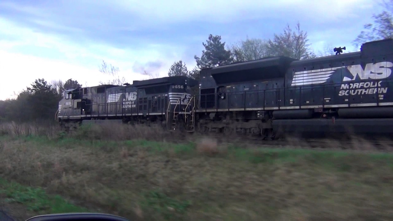 Chasing Norfolk Southern Freight Train Youtube