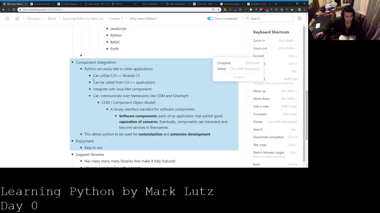 Python From Scratch Day 0 Pt2 Learning Python By Mark Lutz Youtube