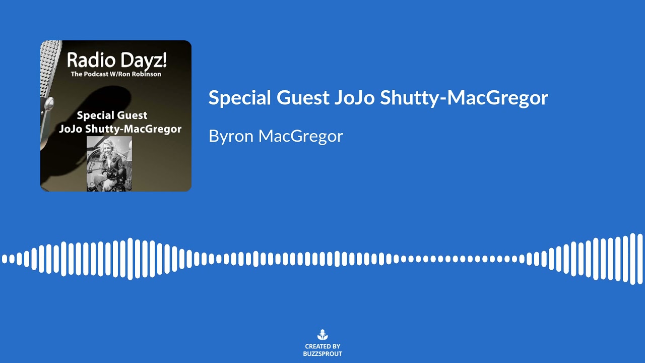 Please Welcome Cklw Alum Jo Jo Shutty Macgregor To This Weeks Radio