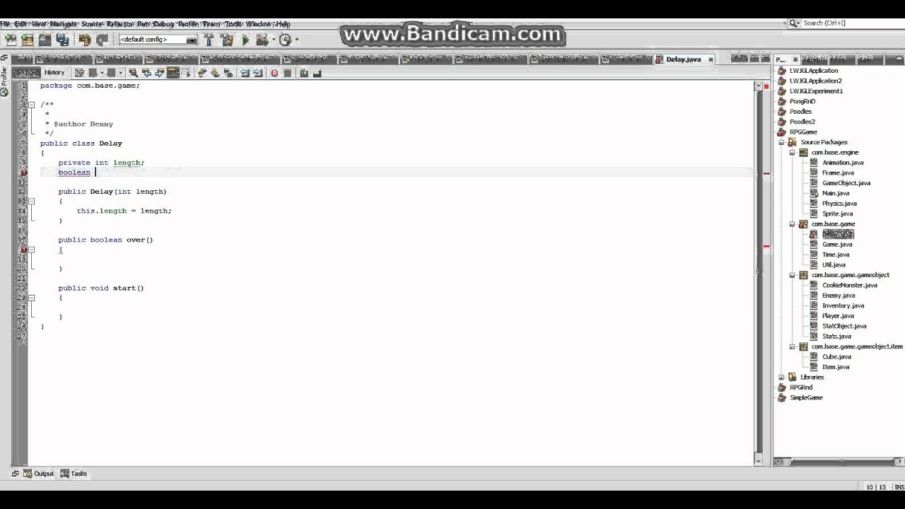 Java 2d Opengl Rpg Tutorial 6 Basic Combat And Time Keeping Youtube