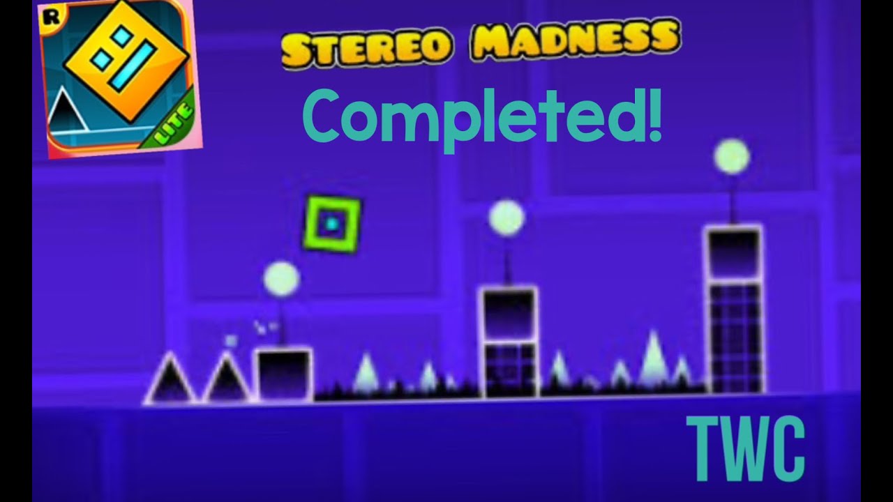 Geometry Dash Stereo Madness Youtube