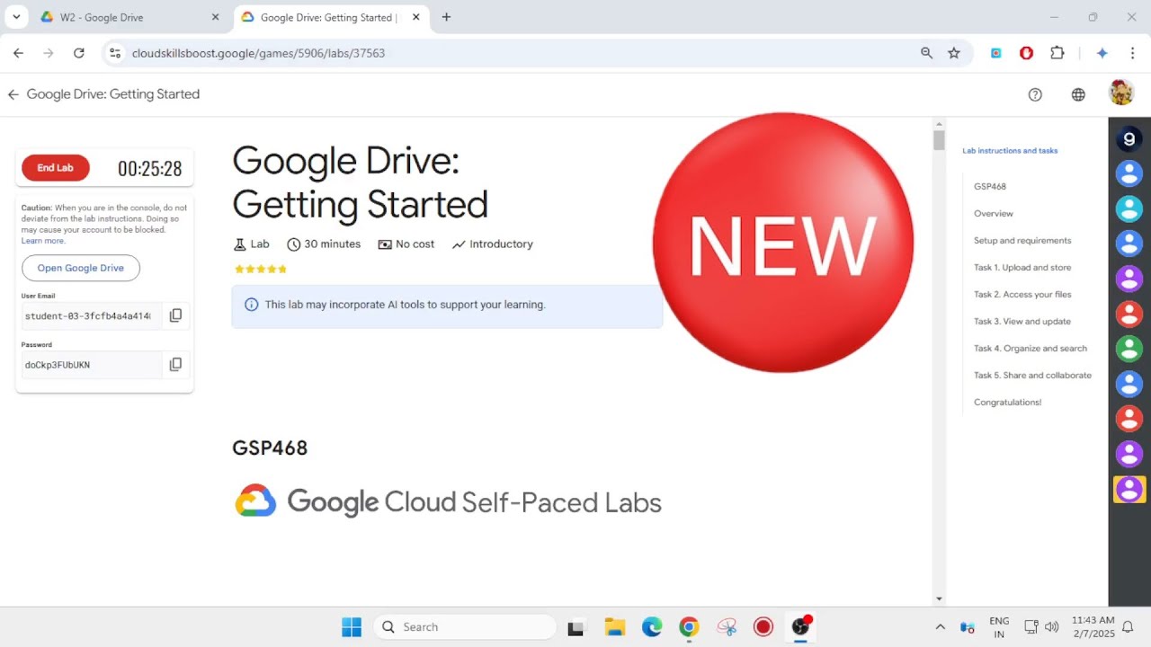 Google Drive Getting Started Gsp468 2025 Solution Youtube