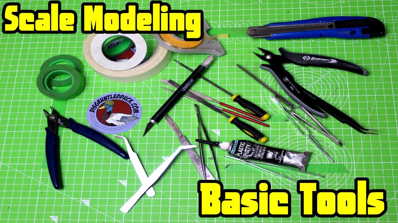 Model Making Tools A Video Guide To Scale Modeling Basic Tools Youtube