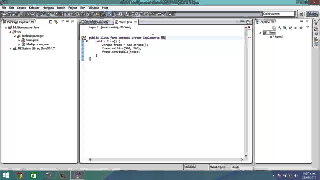 Programacion Concurrente Hilos Threads En Java Youtube