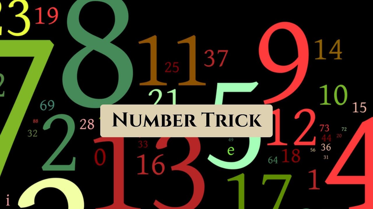 Number Trick Youtube
