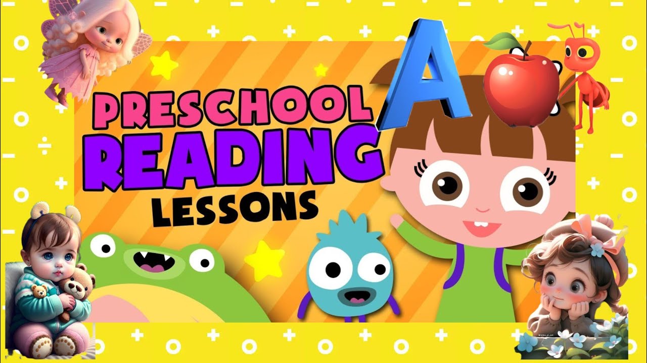 Preschool Reading Lessons Letter Blending Sight Words Abc Phonics