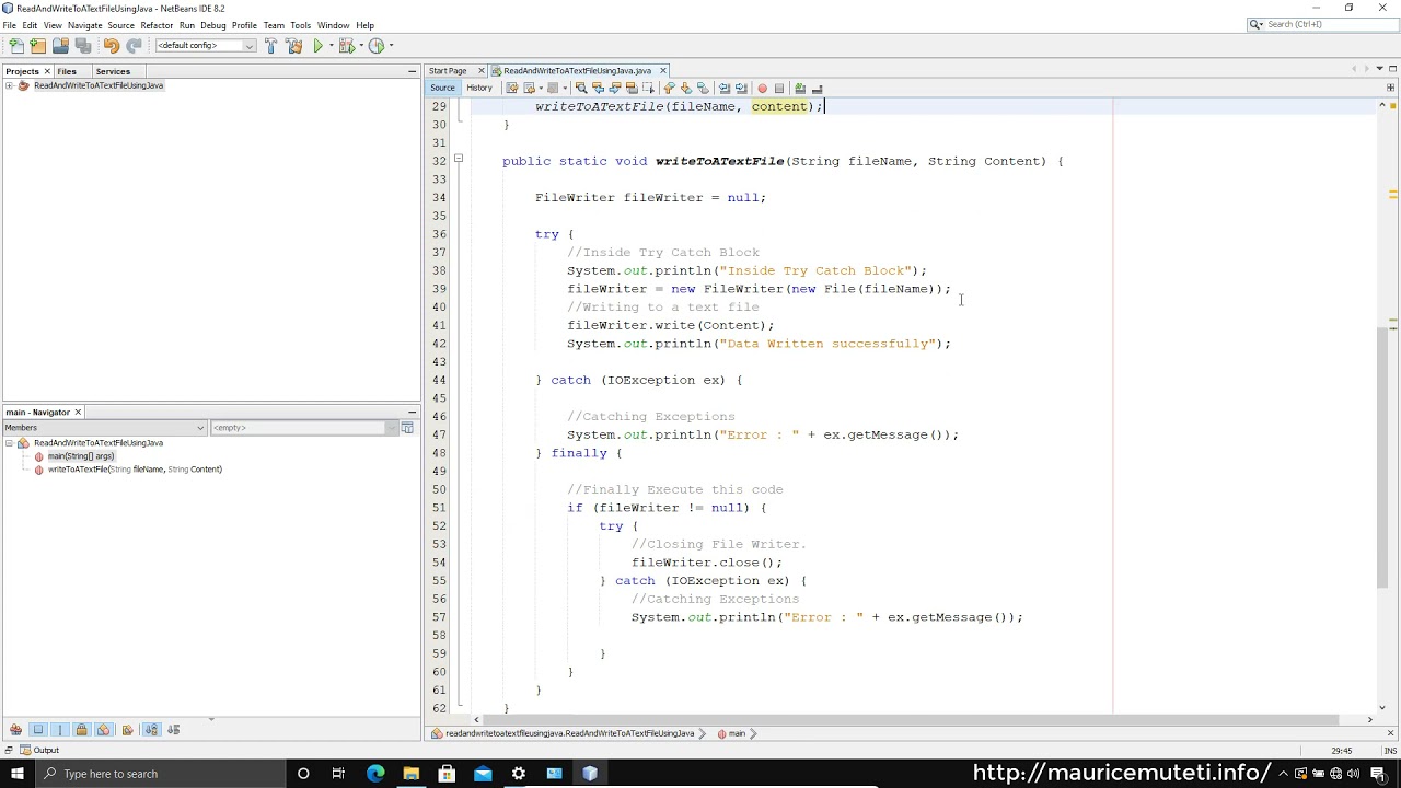 How To Write And Read From A File In Java Using Filewriter And Scanner
