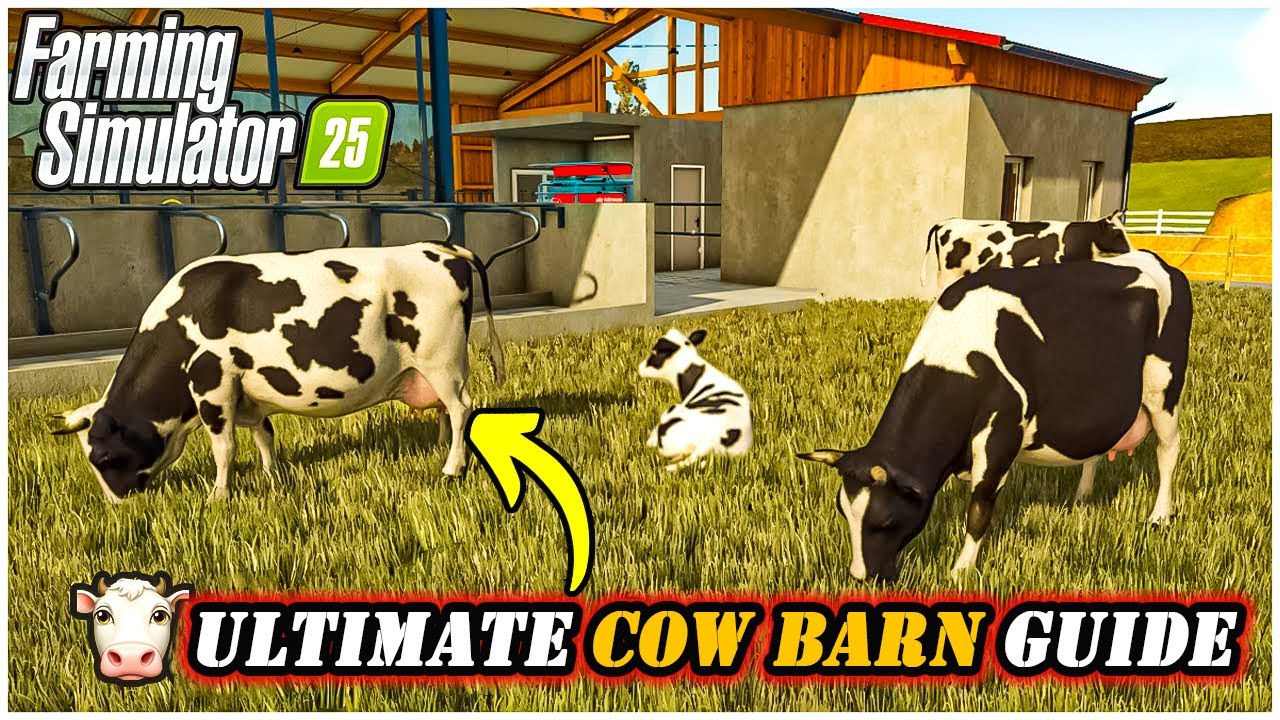 Ultimate Cow Barn Guide Maximize Milk Production In Farming Simulator