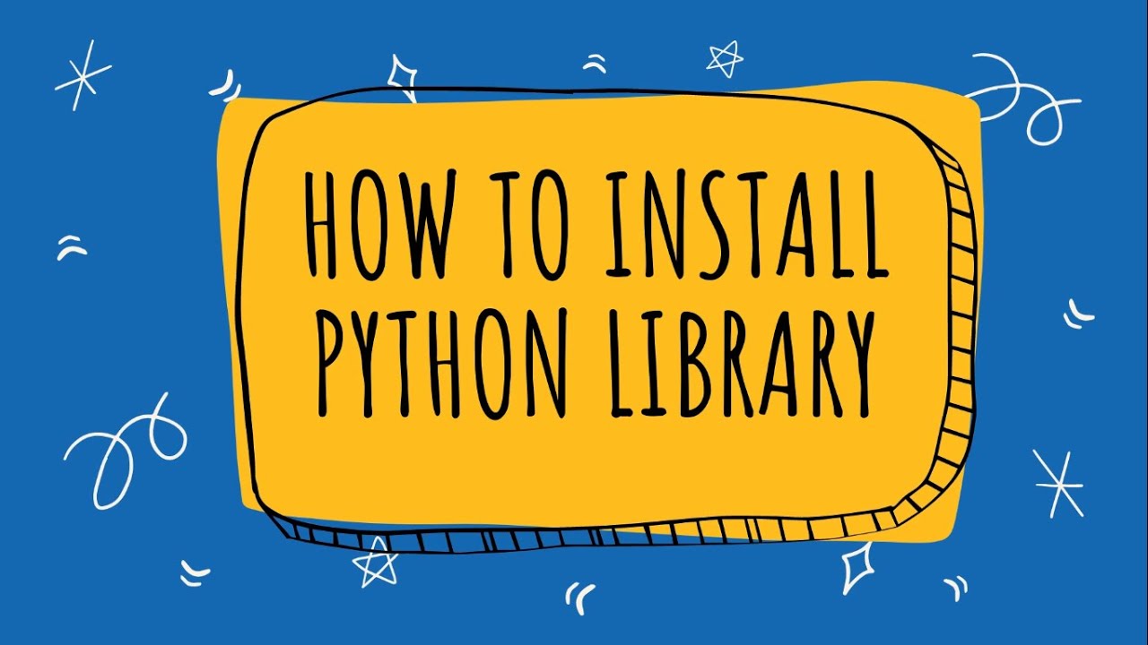 How To Install Python Library Using Pip And Command Prompt Youtube