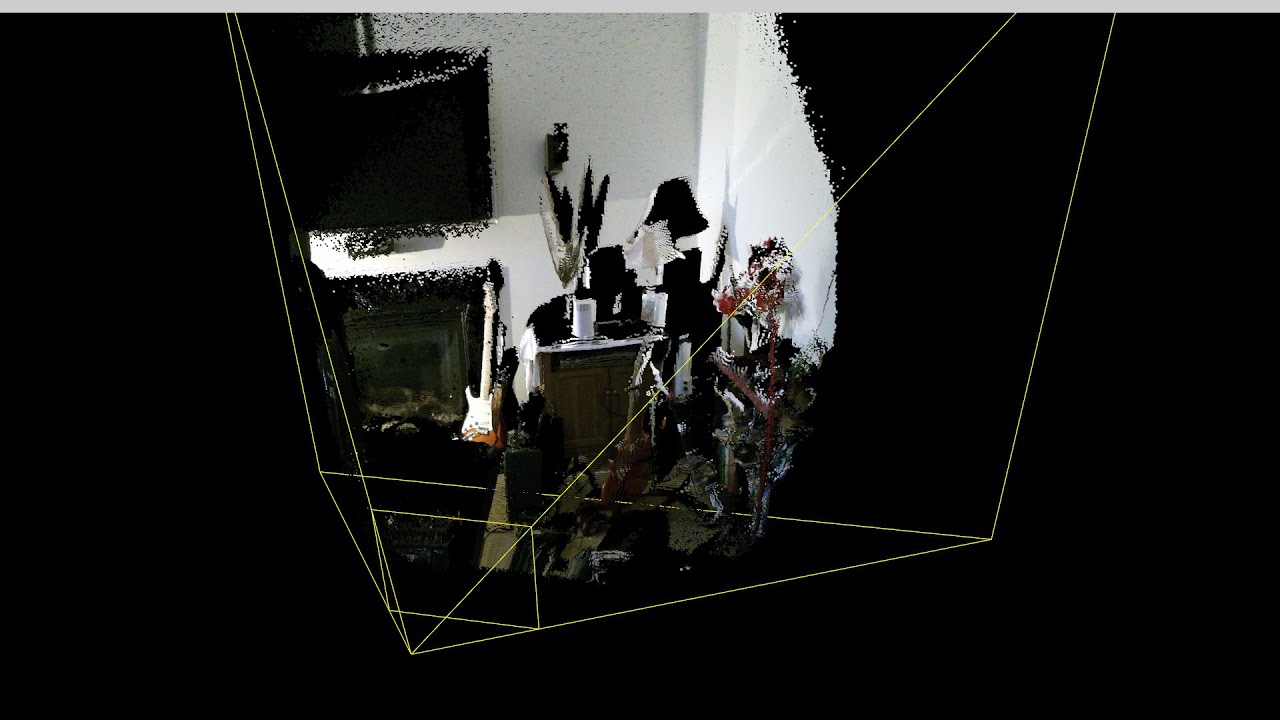 Kinect Point Cloud Rendering Youtube