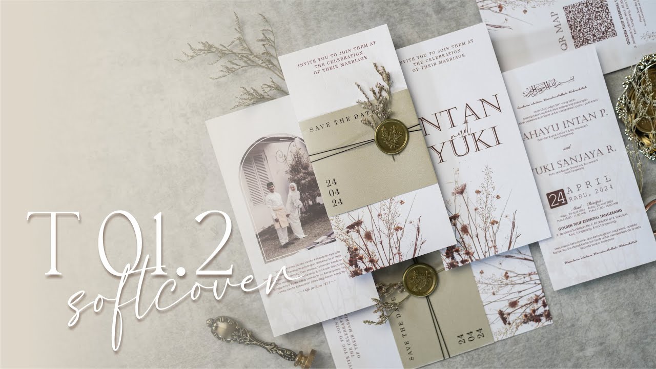 Wedding Invitation T 01 2 Invitto Printery Youtube