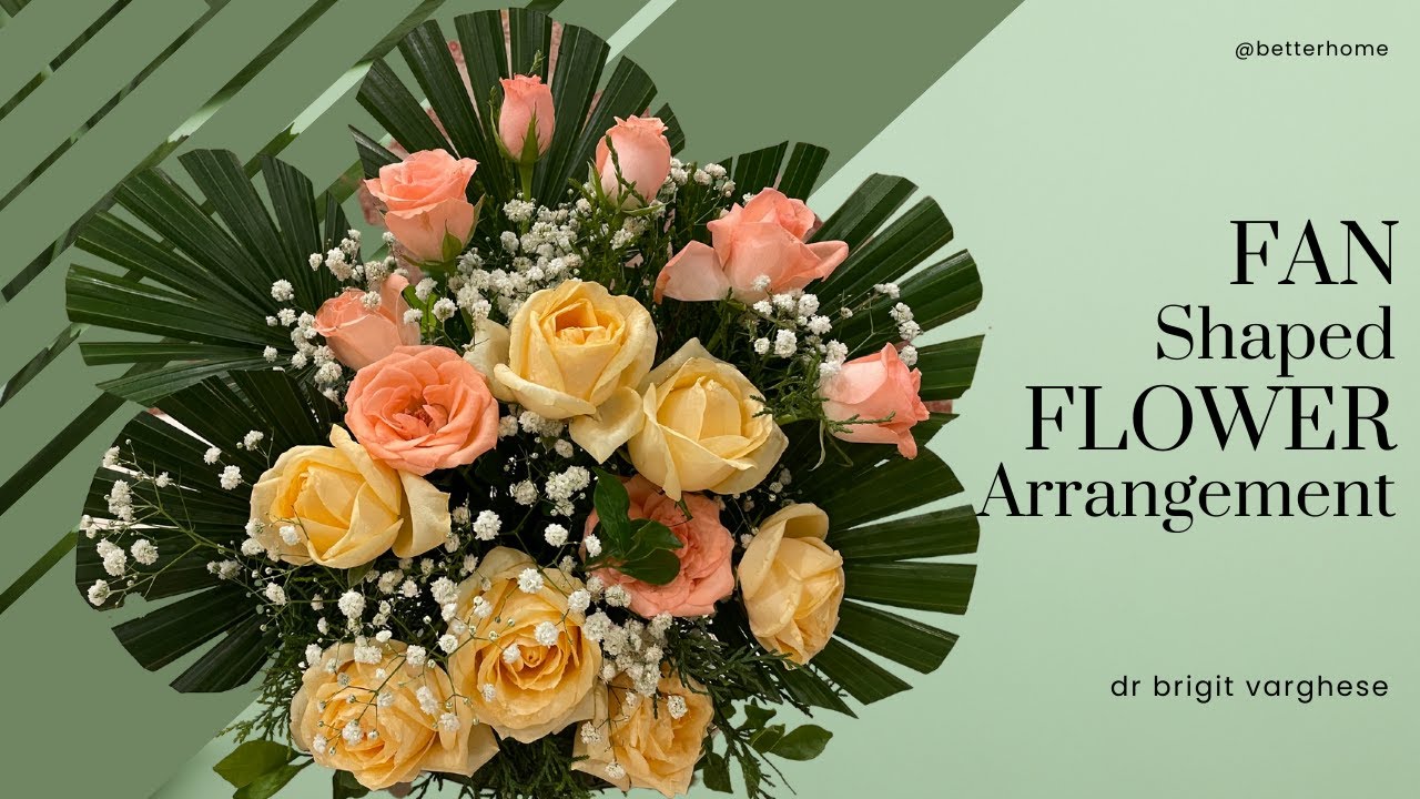 Fan Shaped Flower Arrangement Best Flower Site