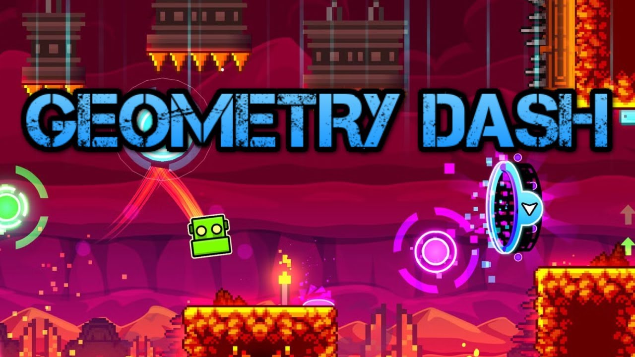 Playing Geometry Dash For The First Time Youtube