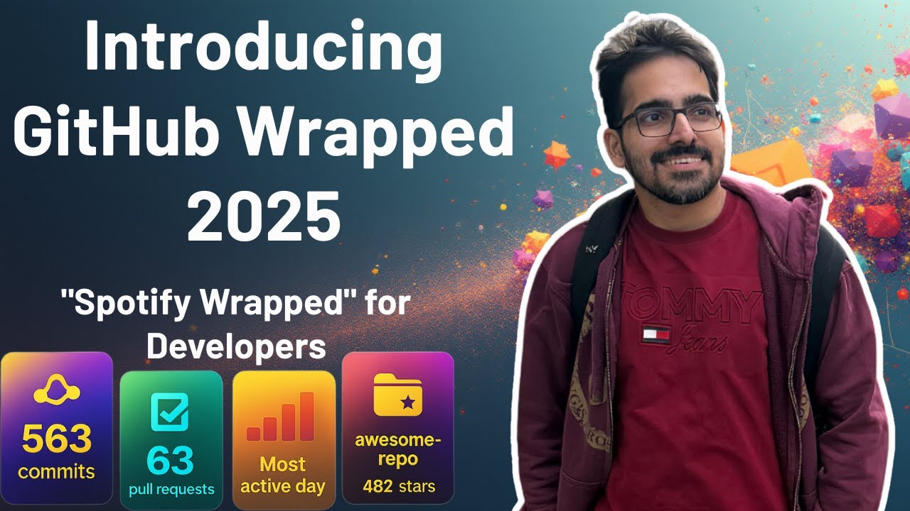Introducing Github Wrapped 2025 Spotify Wrapped For Developers