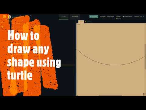 How To Draw Any Shape Using Python Turtle Simplest Way To Learn