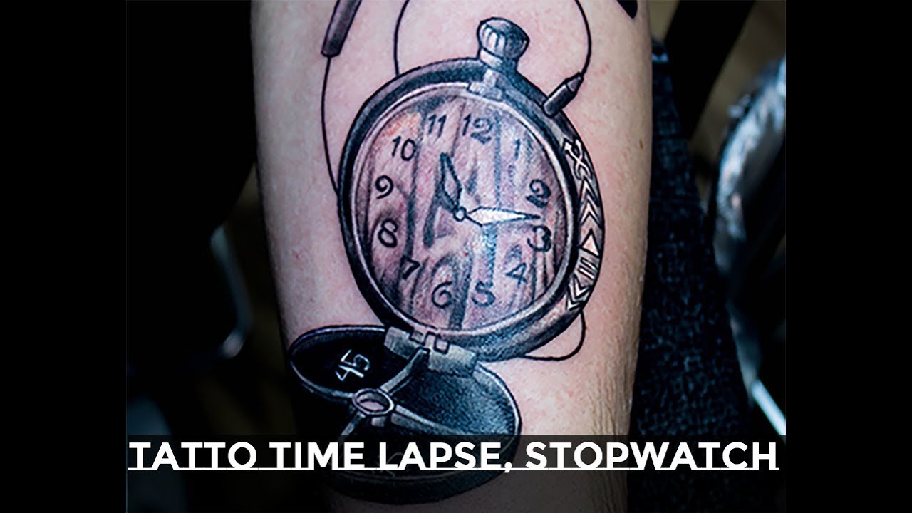 Tattoo Time Lapse Stopwatch Youtube