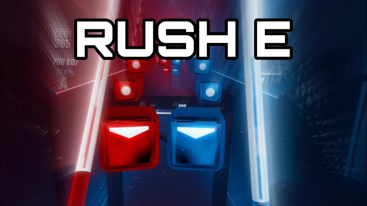 Beat Saber â ï ž Rush E â ï ž Quest 2 Gameplay Youtube