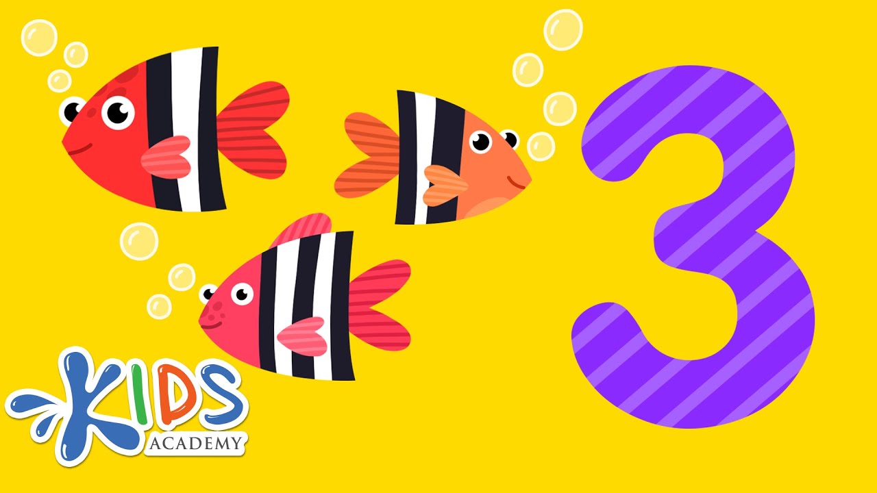 Learn Number 3 Learn Like Nastya Preschool Kindergarten Youtube