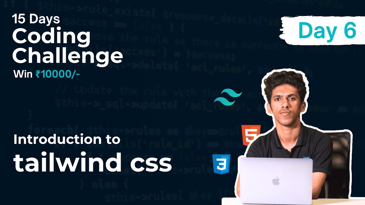 рџљђ Day 6 Of 15 Introduction To Tailwind Css 15 Days Coding Challenge